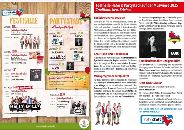 Muswiese 2025: „Das größte und bedeutendste Fest im Hohenloher Raum ...