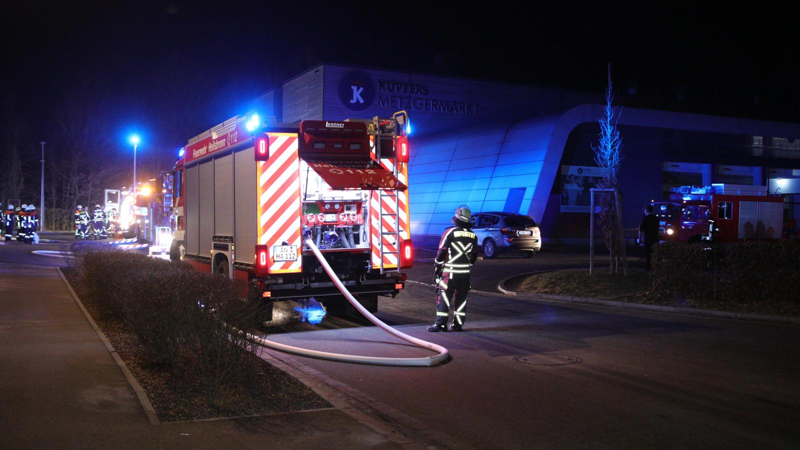 Rauchmelder schlug bei der Firma Kupfer in Heilsbronn an: Aber kein ...
