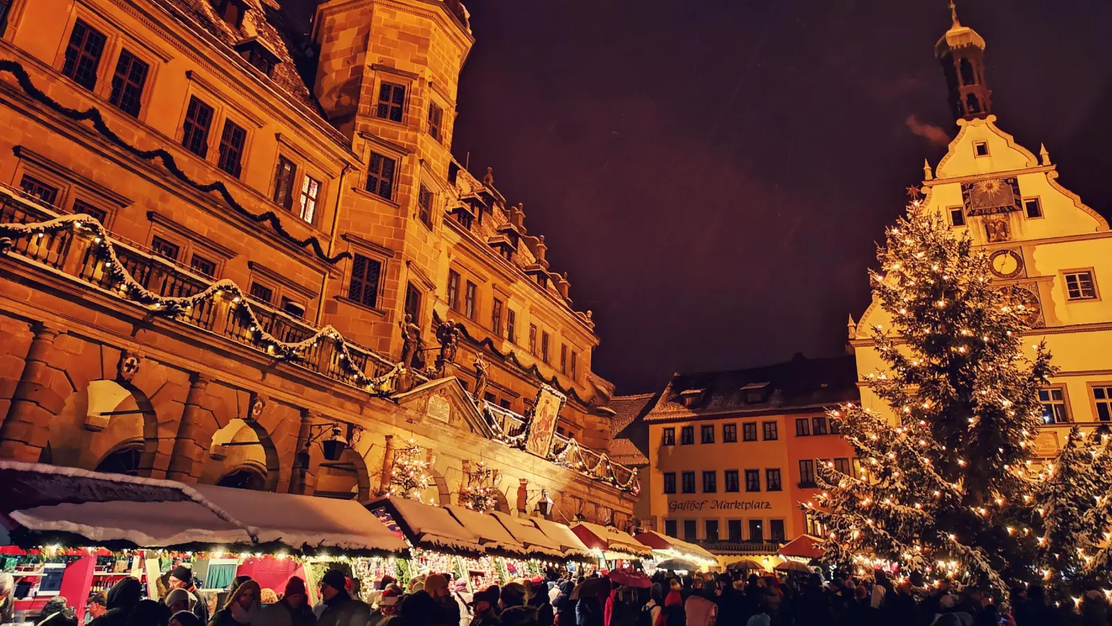 Weihnachtsmarkt in Rothenburg ob der Tauber 2024: Alle Infos zum ...