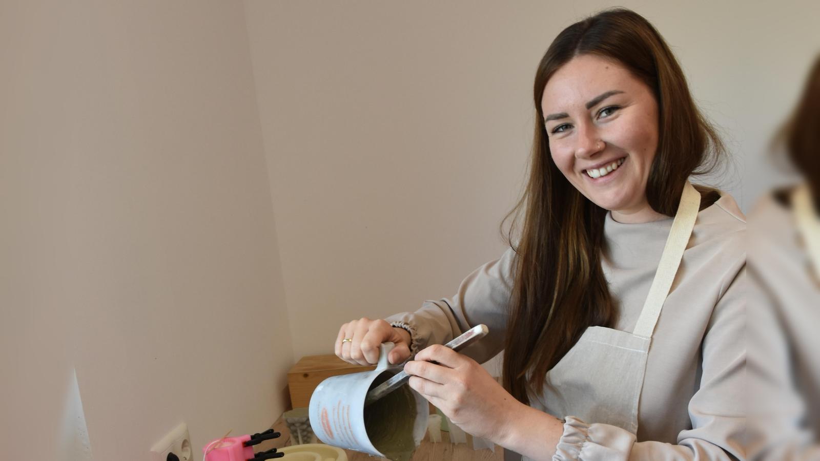 Handwerkerin aus Uttenhofen arbeitet mit ungewöhnlichen Materialien | FLZ.de