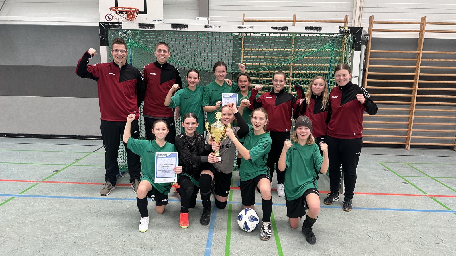 U13-Juniorinnen der SG Mosbach/Weinberg sind Futsal-Bezirksmeister | FLZ.de