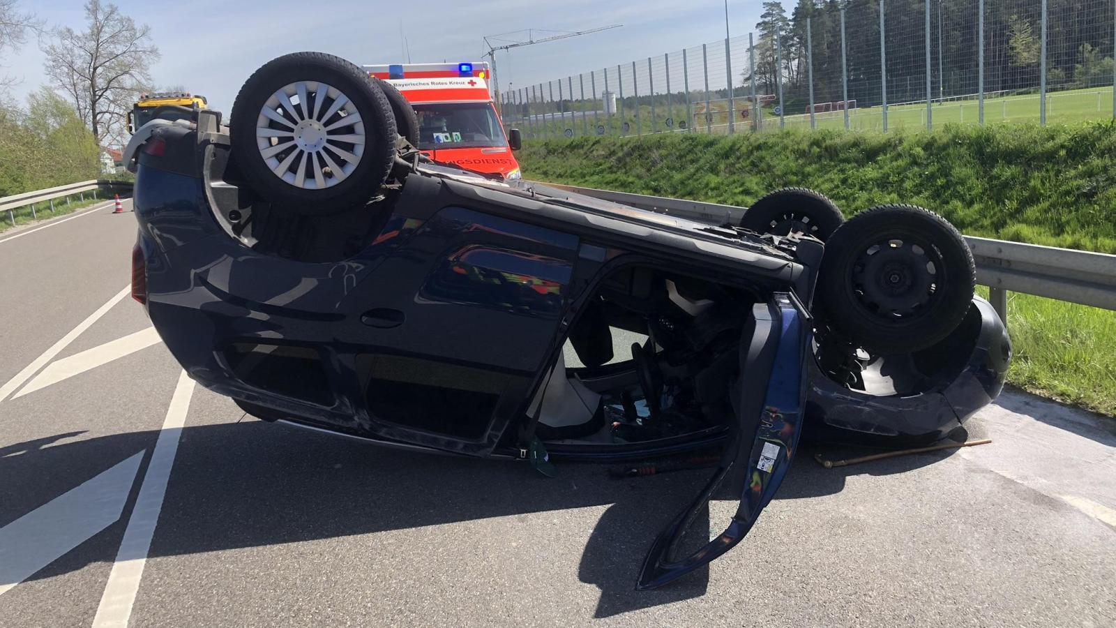 73-Jähriger bei Unfall auf der B25 bei Schopfloch schwer verletzt | FLZ.de