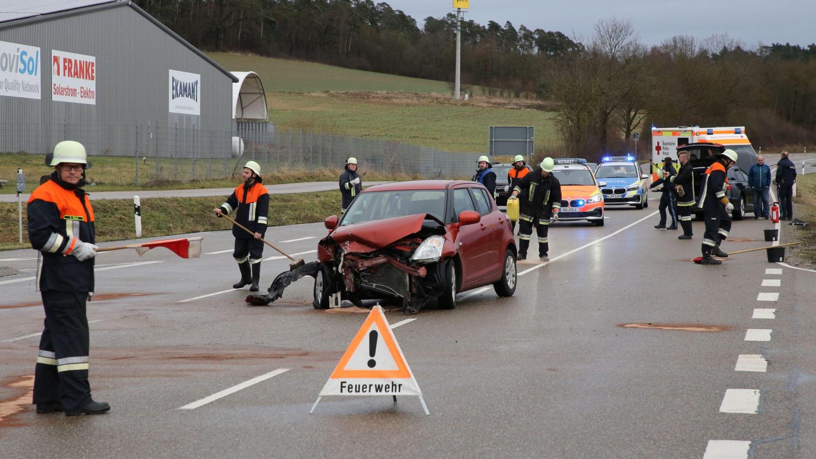 Mehrere Verletzte und hoher Sachschaden bei Lichtenau | FLZ.de