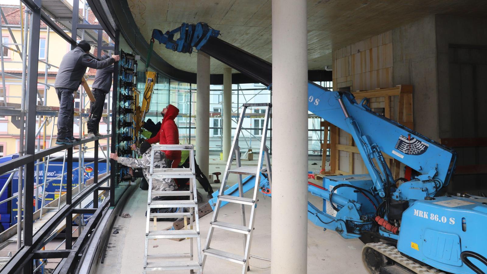 Museum Retti-Palais in Ansbach: Gebogenes Glas am Neubau | FLZ.de