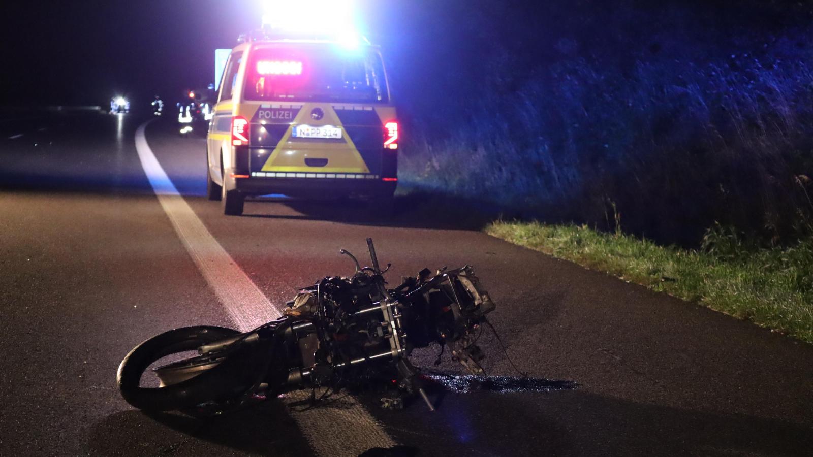 Motorradfahrer stirbt bei Unfall auf der A6 nahe Feuchtwangen | FLZ.de