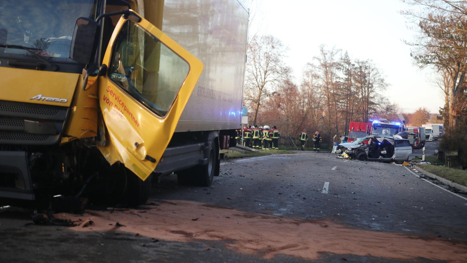 Unfall B25 Heute