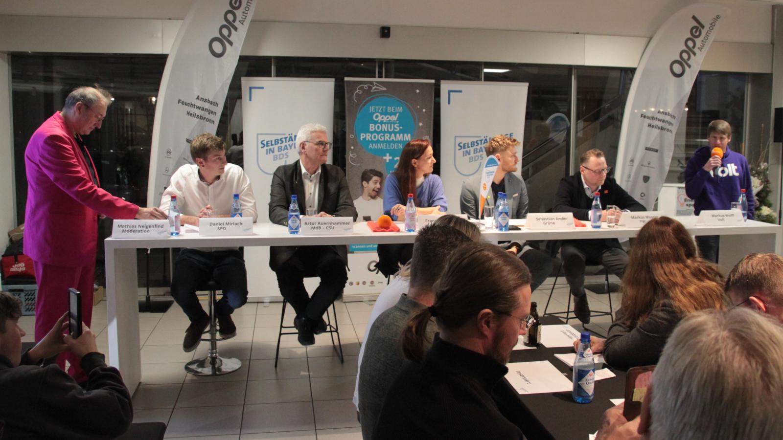 Debatte zur Bundestagswahl im Wahlkreis Ansbach: Wie sich die ...