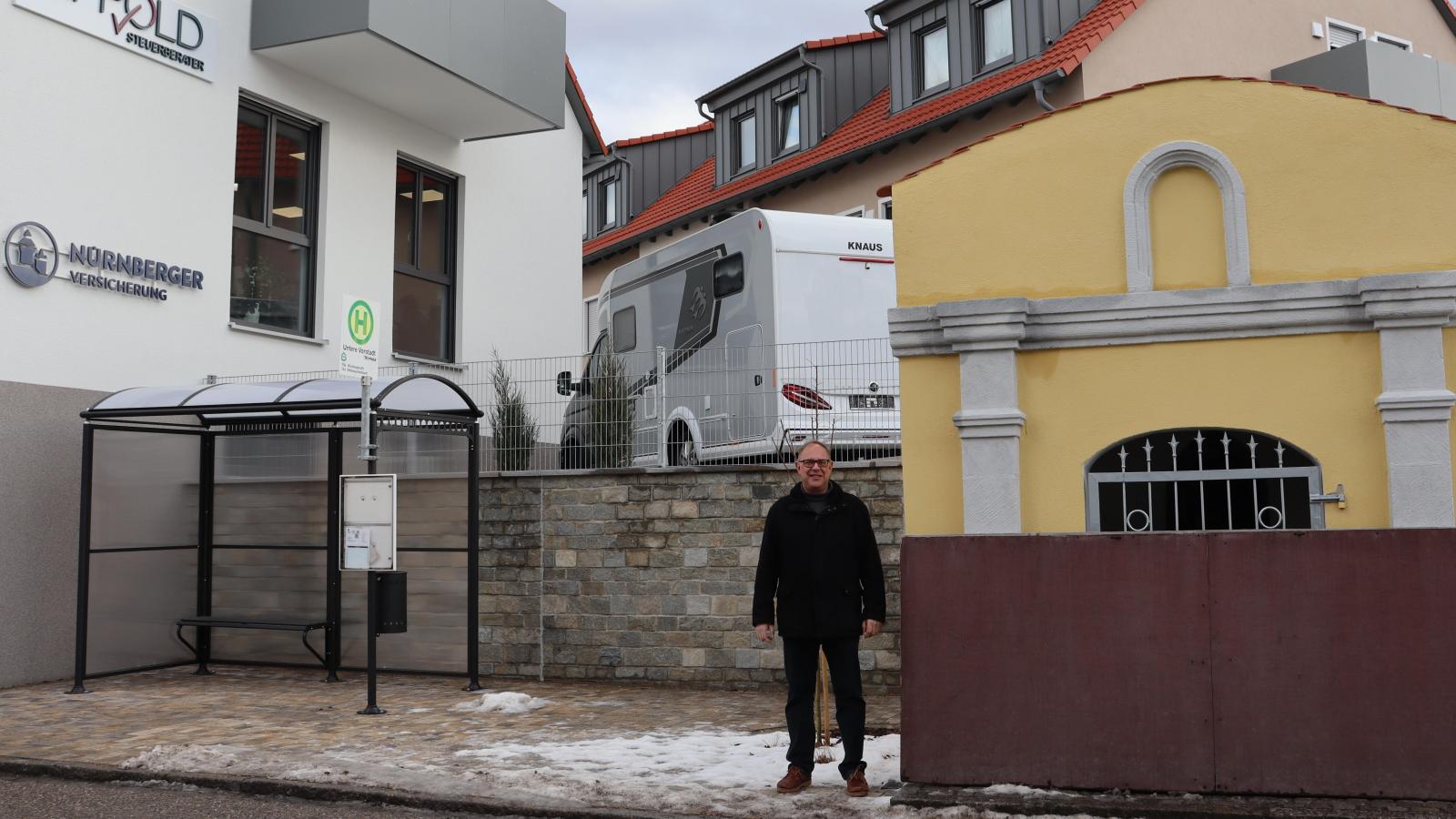 Wolframs-Eschenbach: Eine Ecke der Unteren Vorstadt ist aufgehübscht ...