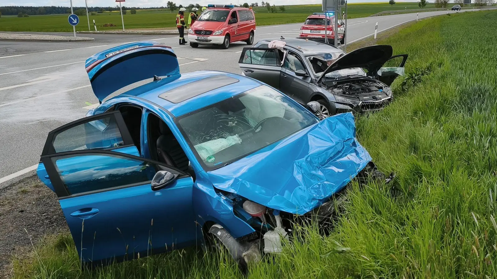 Sechs Verletzte bei Unfall auf Bundesstraße | FLZ.de